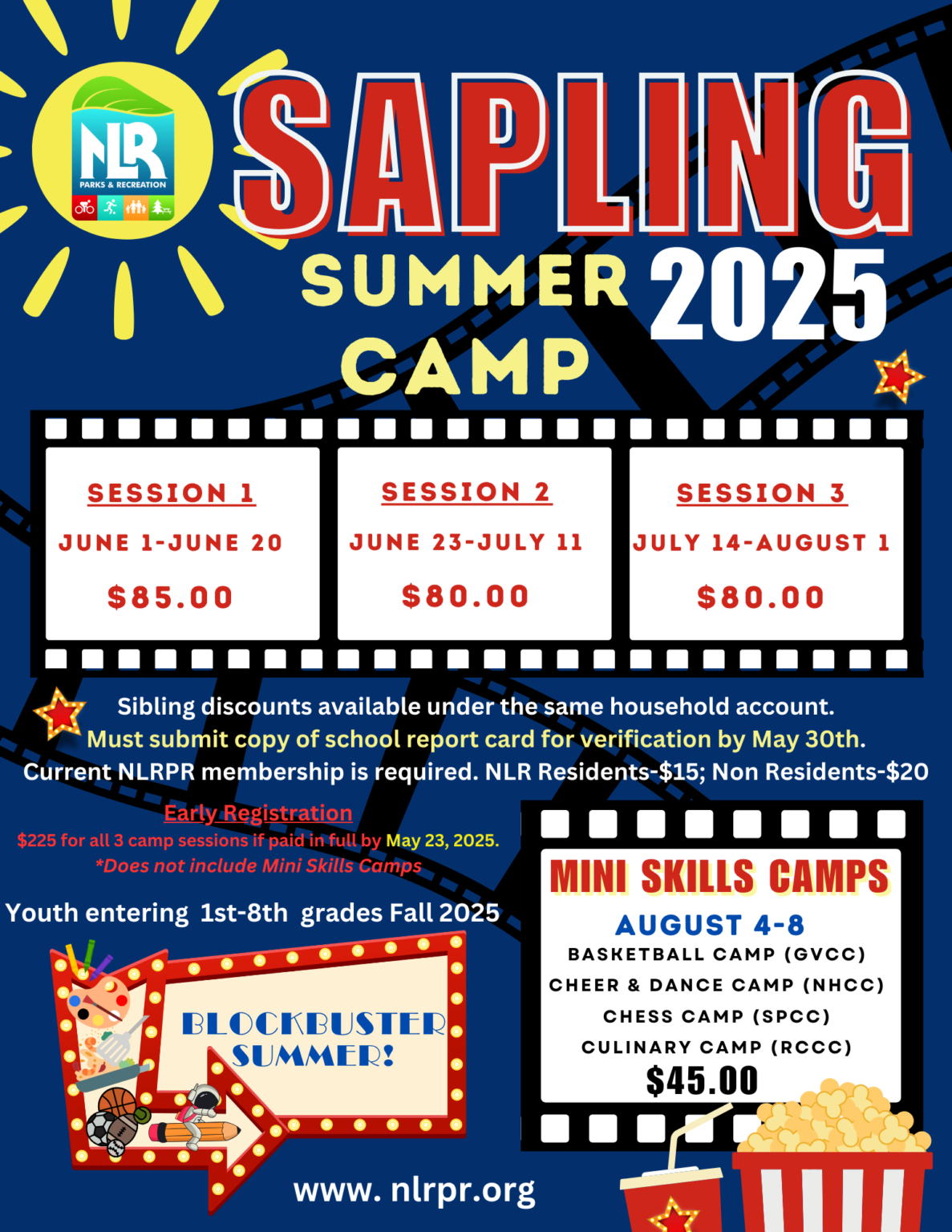 Summer Activity Program at NLR Community Centers - City of North Little ...