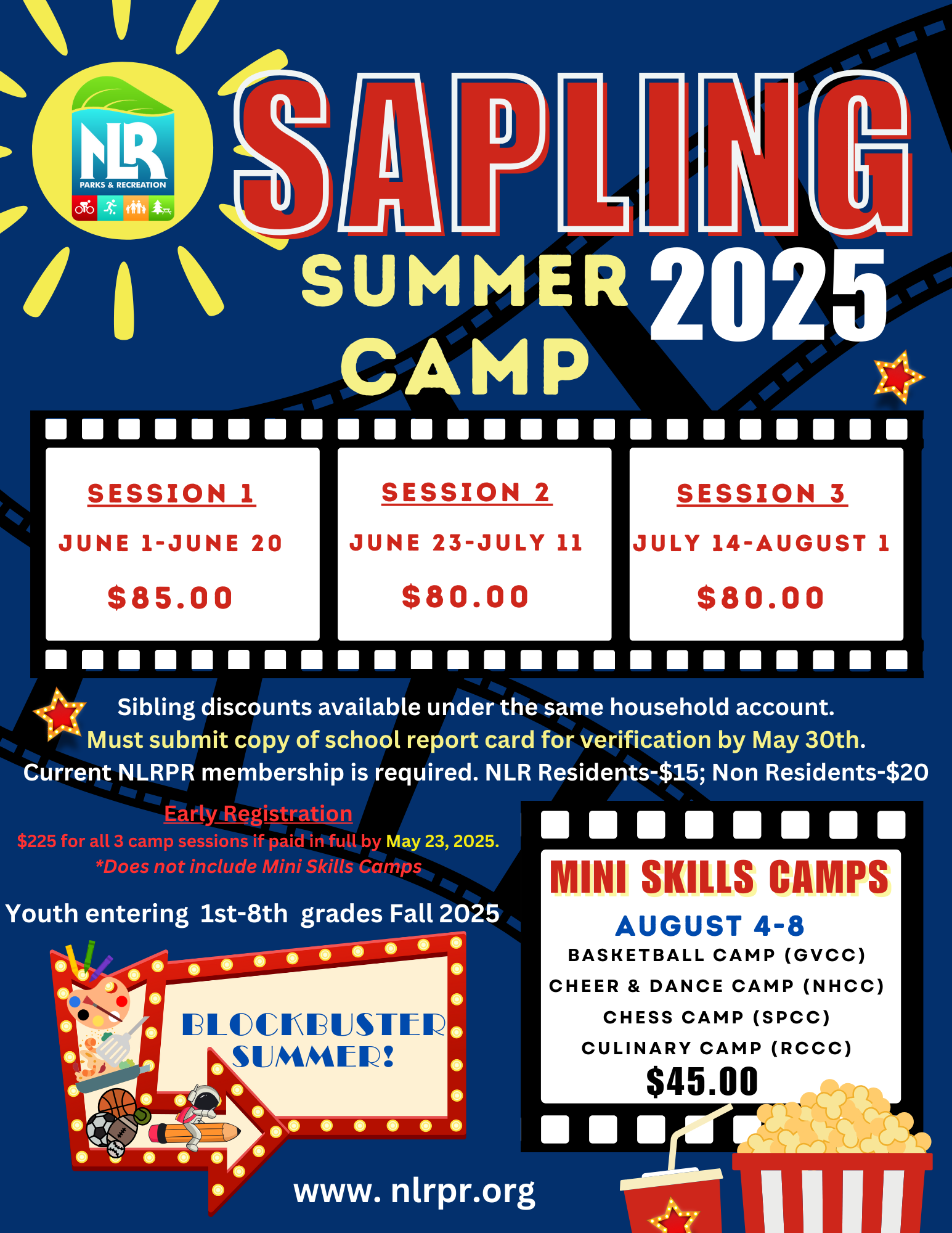 Summer Activity Program at NLR Community Centers - City of North Little ...