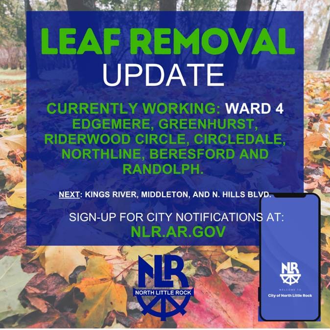 Leaf Pick Up Program - City of North Little Rock